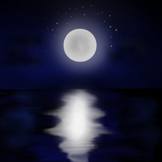 Sea Night - ibisPaint