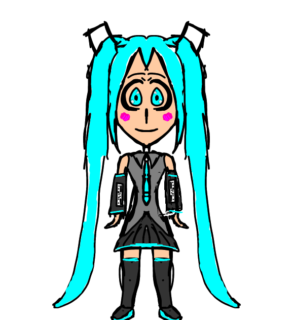 Chibi Miku - ibisPaint