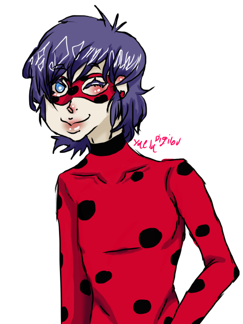 male ladybug speedpaint - ibisPaint