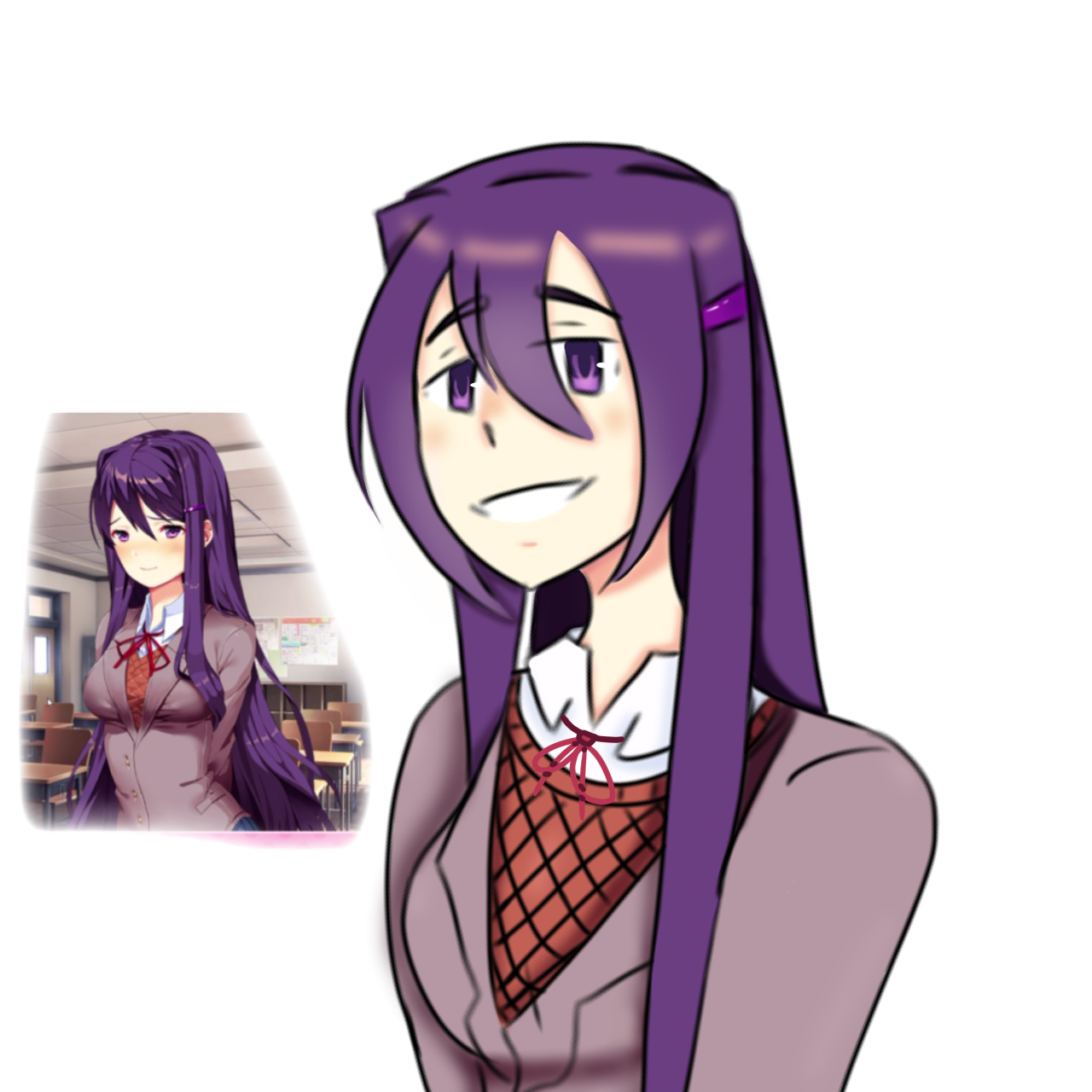 Ddlc Yuri - ibisPaint