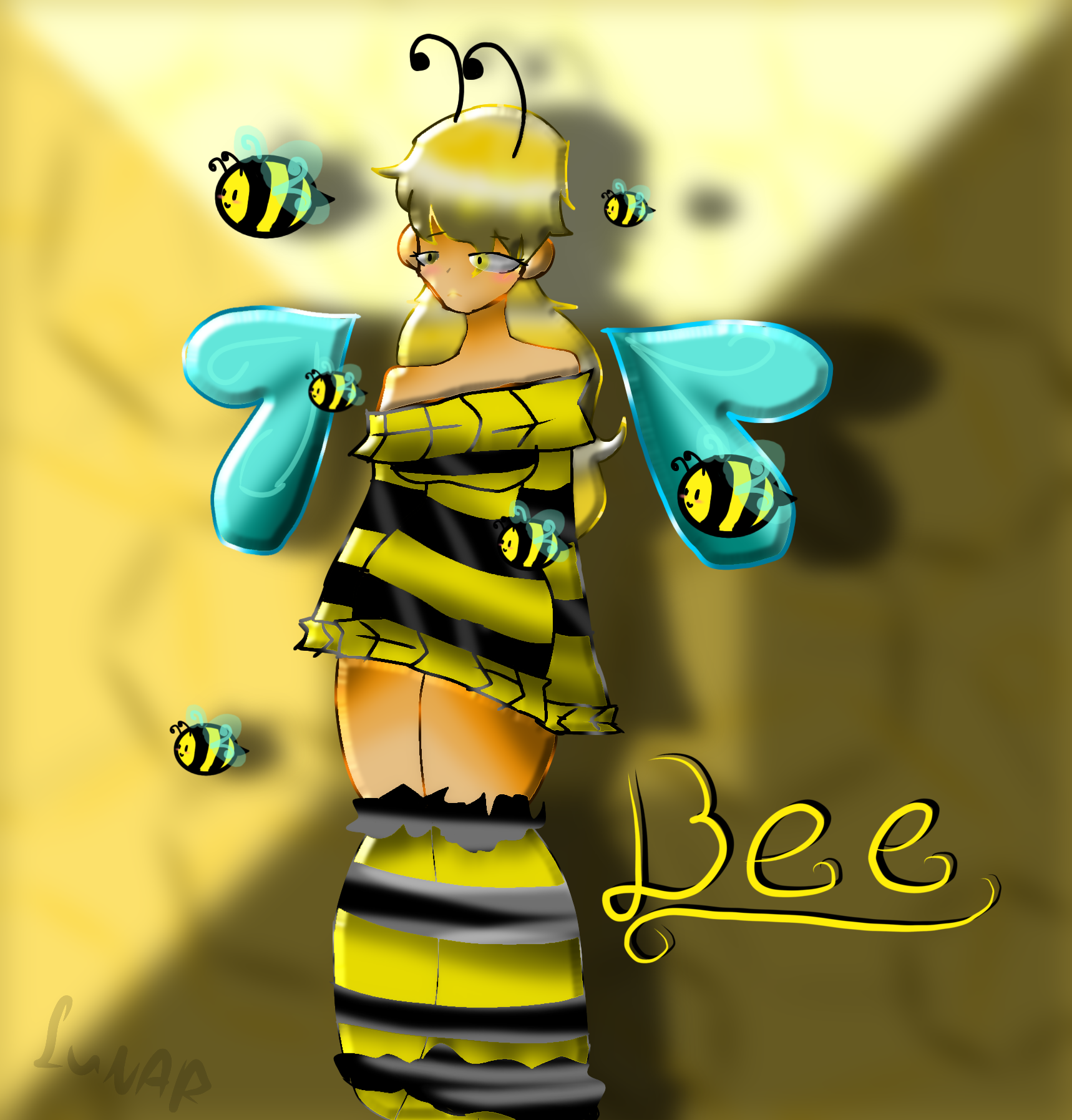 A Bee girl - ibisPaint