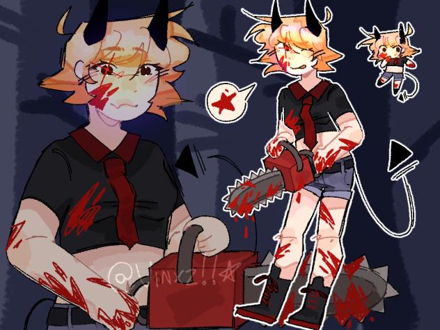 Chainsaw Trend - ibisPaint