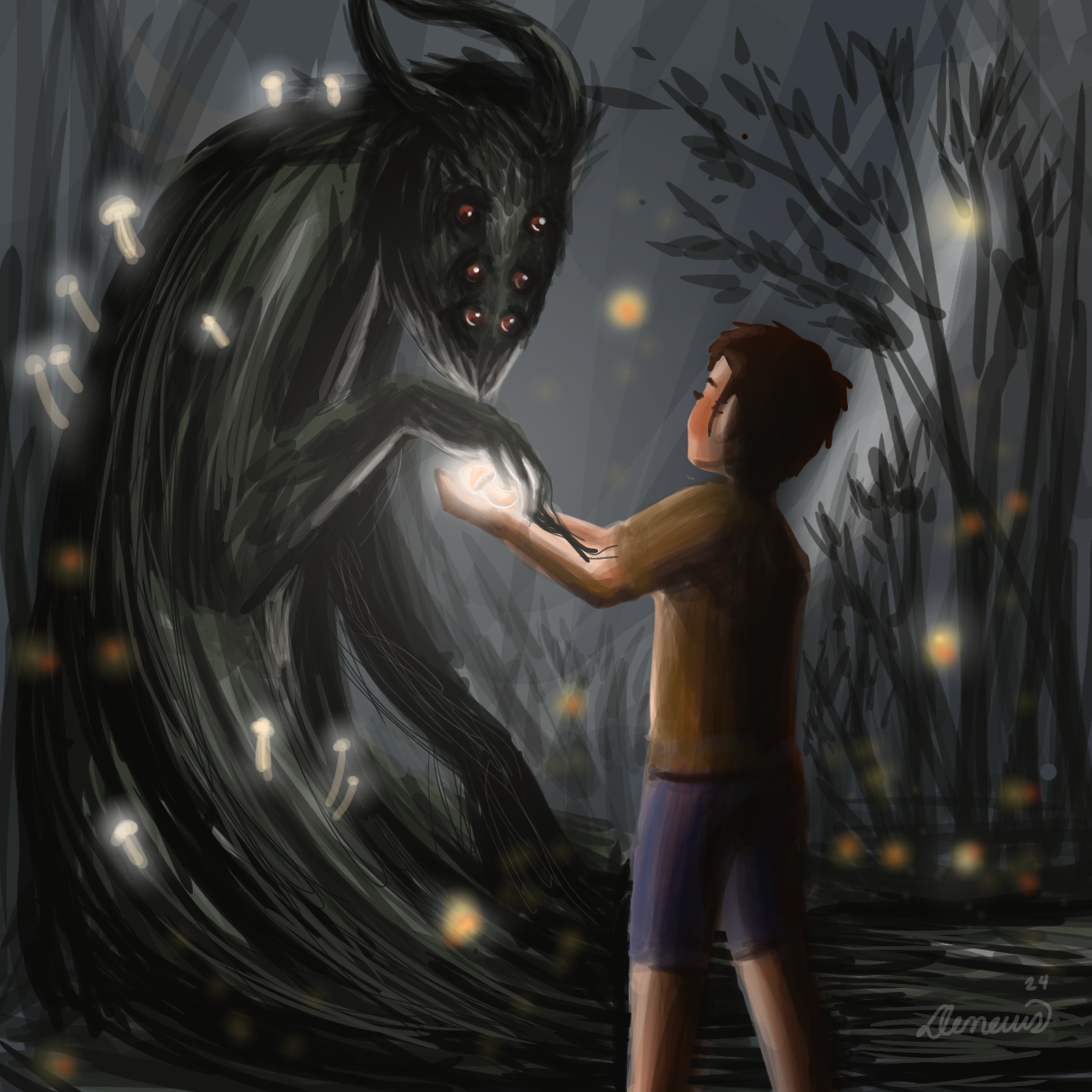 The Gift from the Deep - ibisPaint