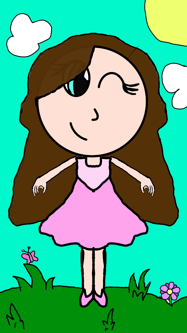 first cute drawing - ibisPaint