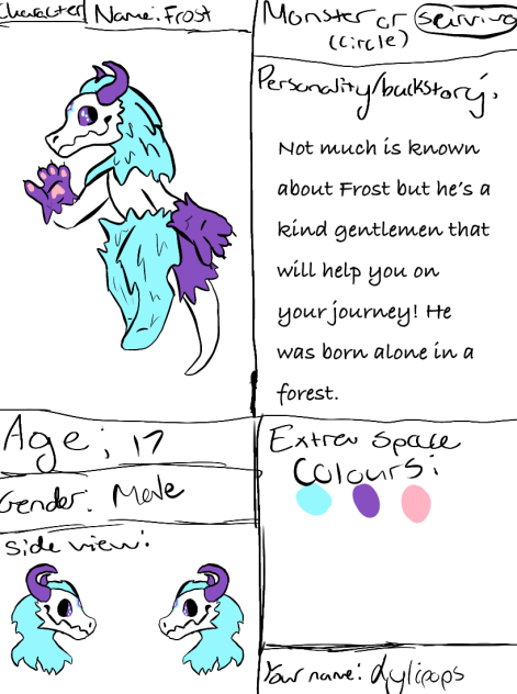 A main character for my comic - ibisPaint