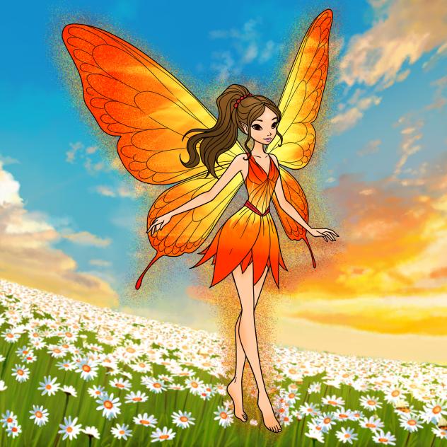 fire fairy - ibisPaint