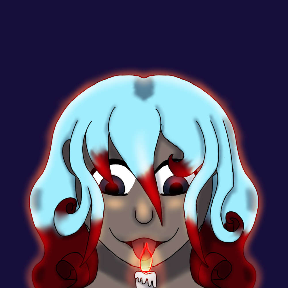 kissed by the flames - ibisPaint