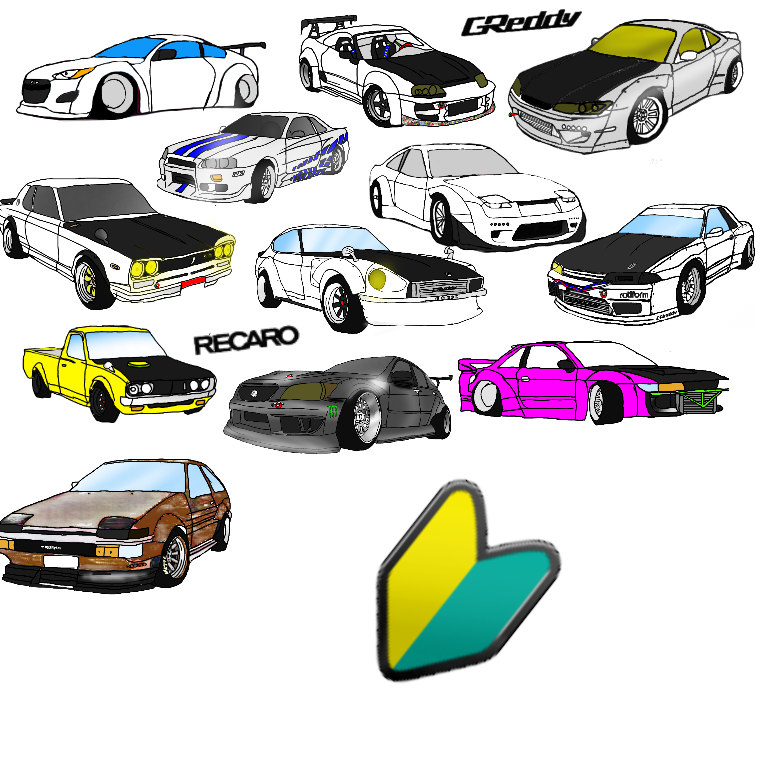 all cars 2 - ibisPaint