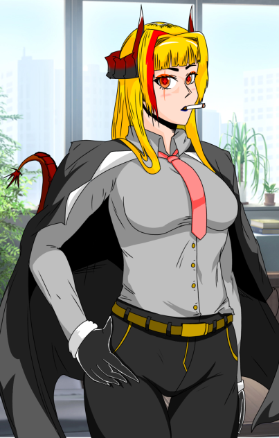 Lady Demon - ibisPaint