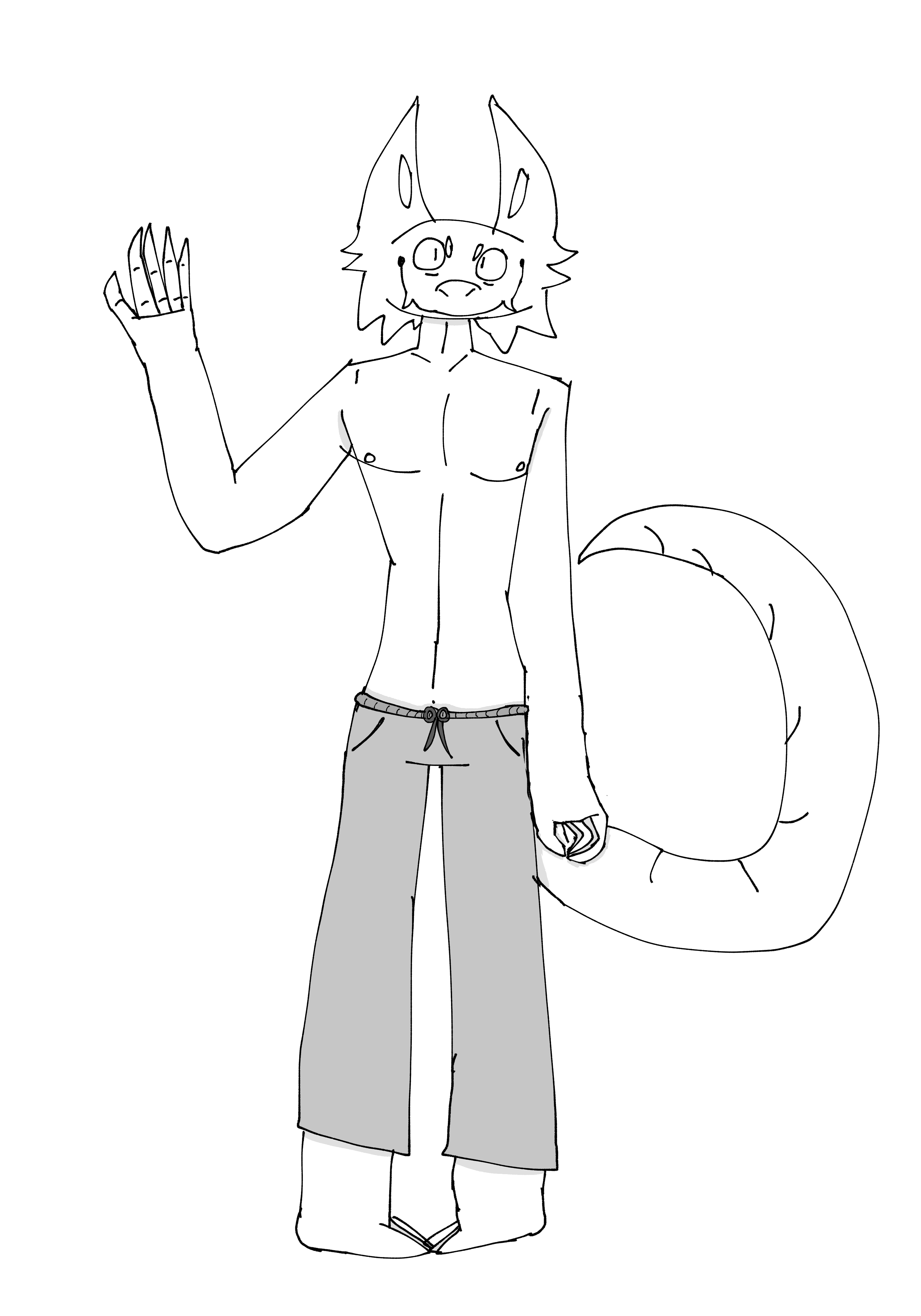 Fully made monster man (Remade) - ibisPaint