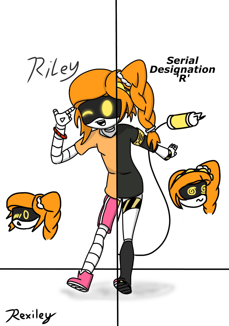 Riley in Murder Drones - ibisPaint