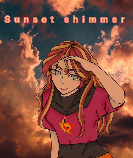 Sunset shimmer - ibisPaint