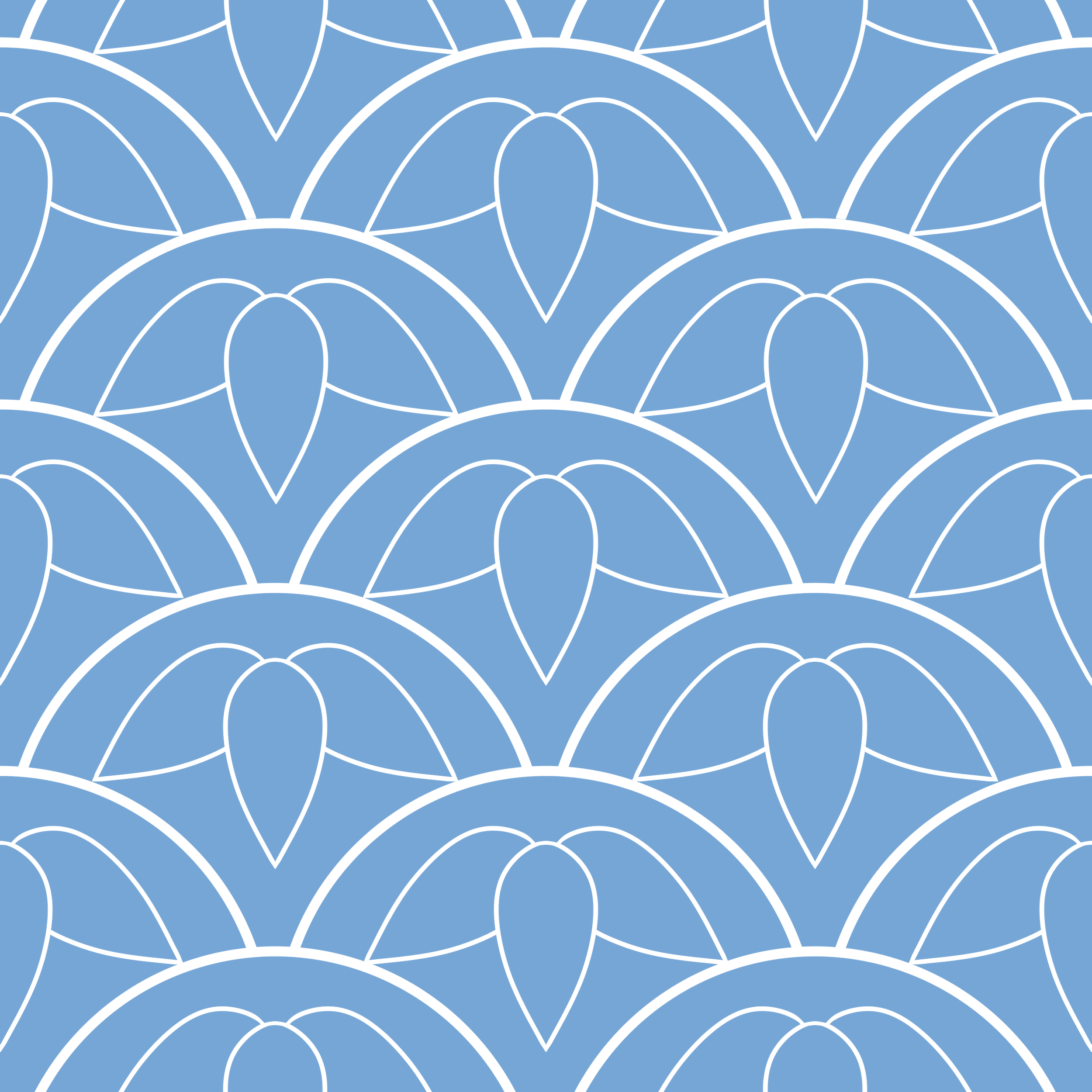 tradicional pattern blue - ibisPaint