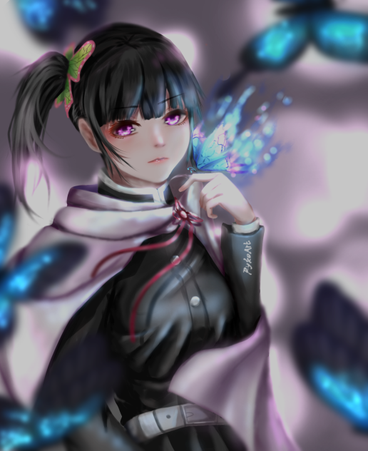 kanao tsuyuri demon slayer - ibisPaint