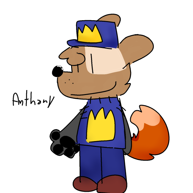 dog man oc - ibisPaint