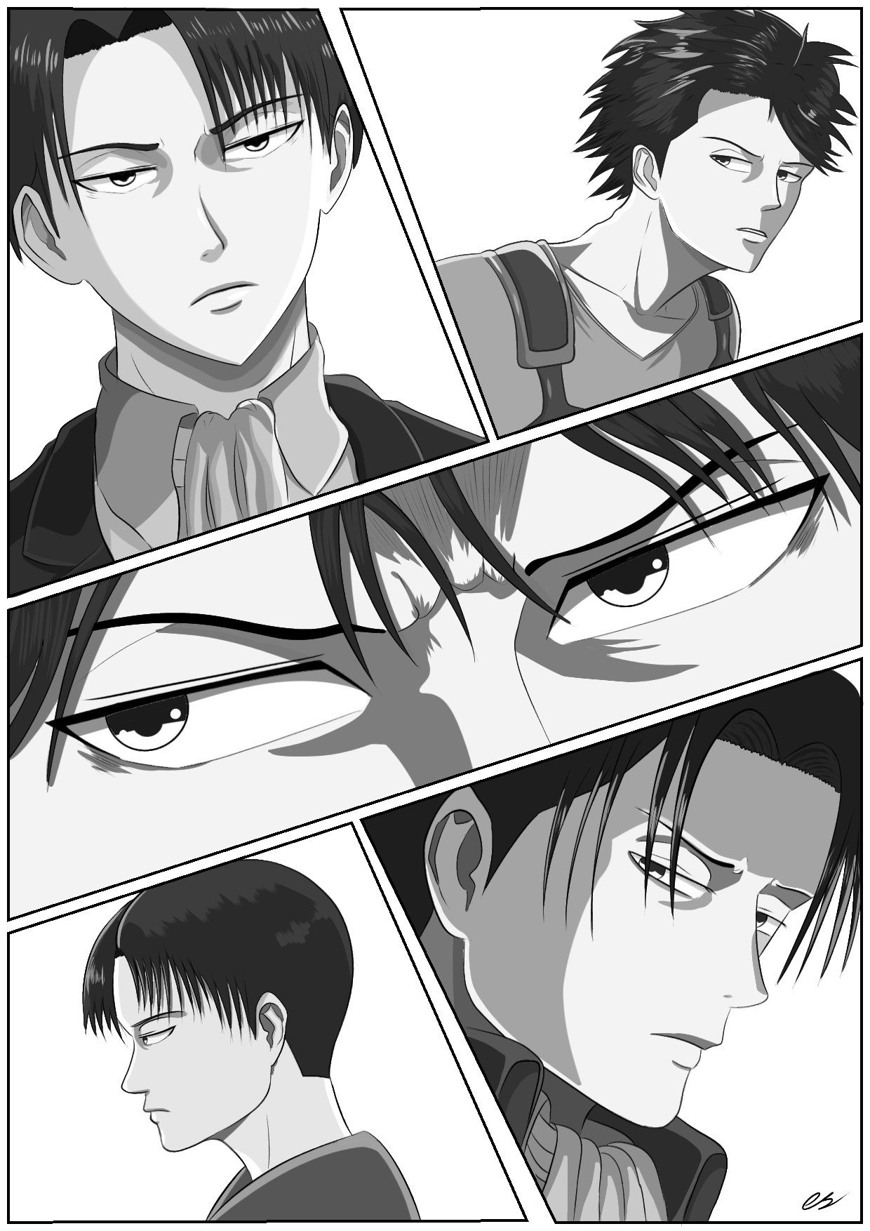 Levi Ackerman - ibisPaint