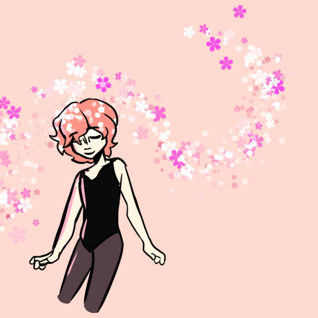 Spinning ballerina - ibisPaint