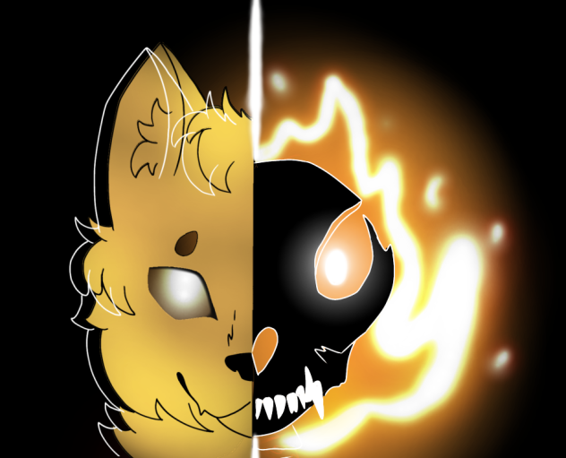 Wolf skull - ibisPaint