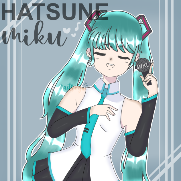 『hatsune miku』 - ibisPaint