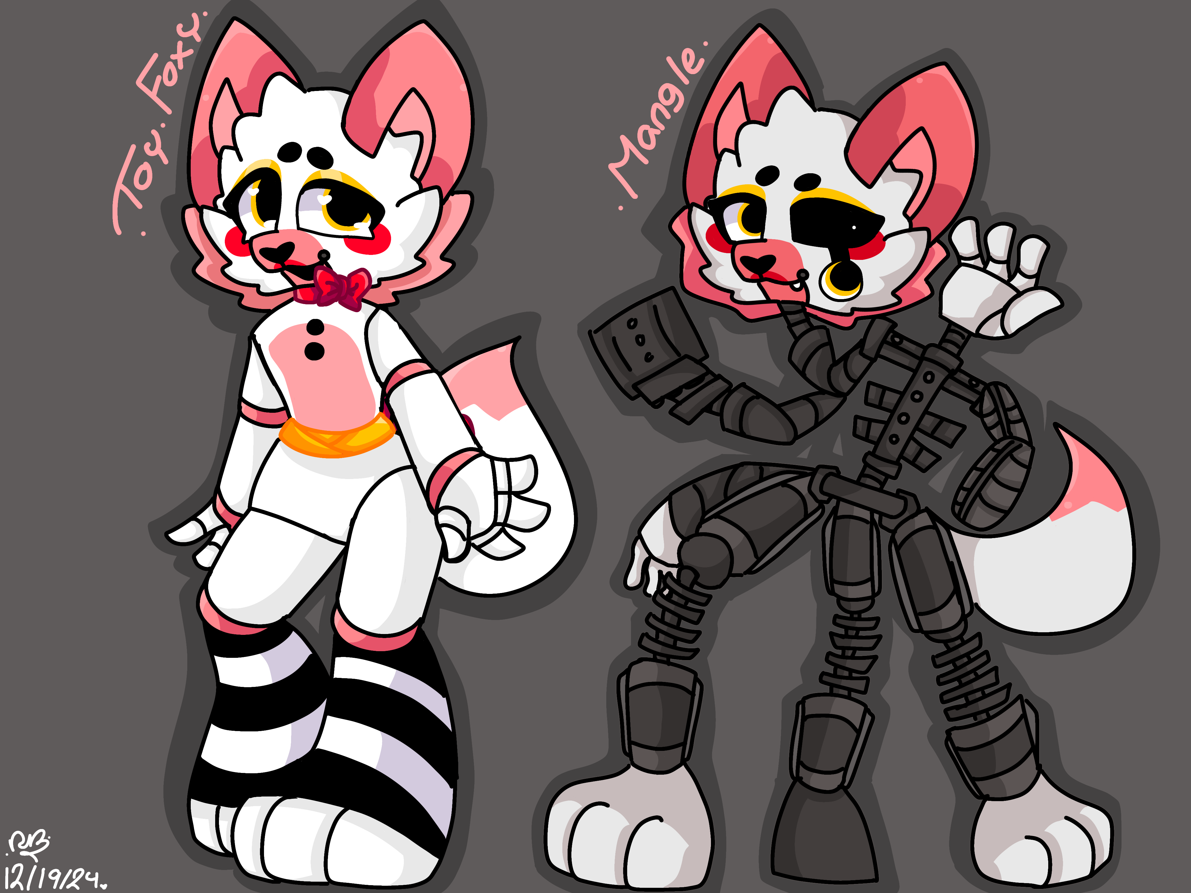 •FNAF 2 - Mangle• - ibisPaint