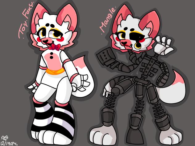 •FNAF 2 - Mangle• - ibisPaint