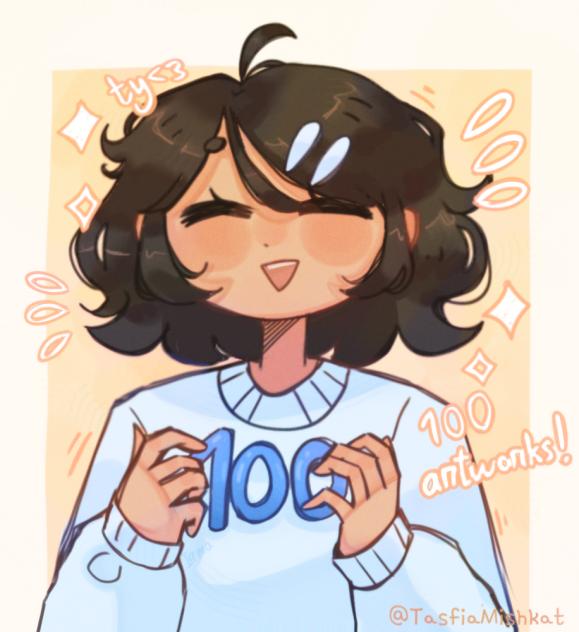 100th artworks ahhh!! - ibisPaint