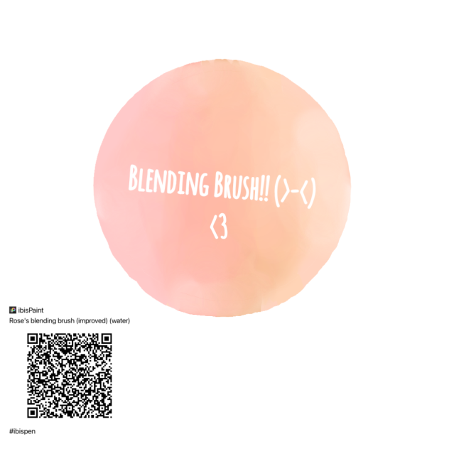 A new blending brush! - ibisPaint