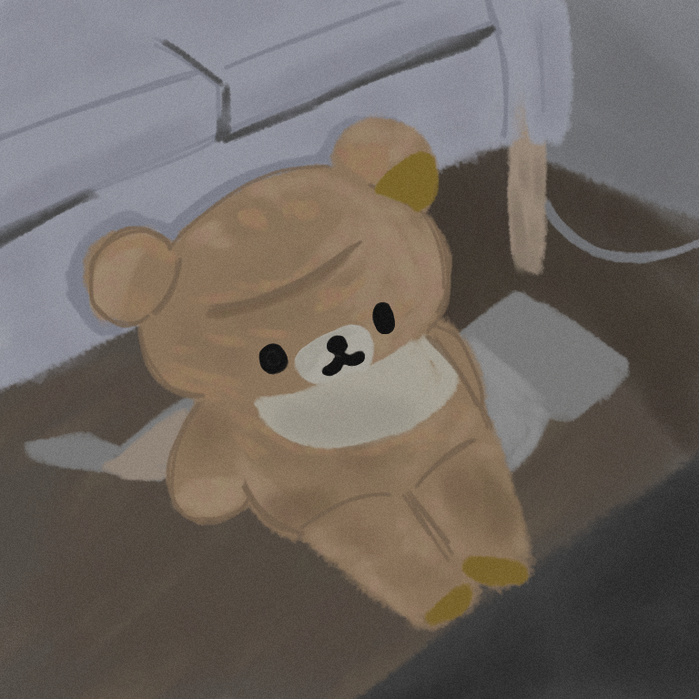 sad rilakkuma - ibisPaint