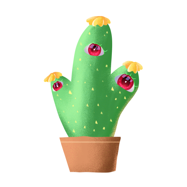 monster cactus - ibisPaint
