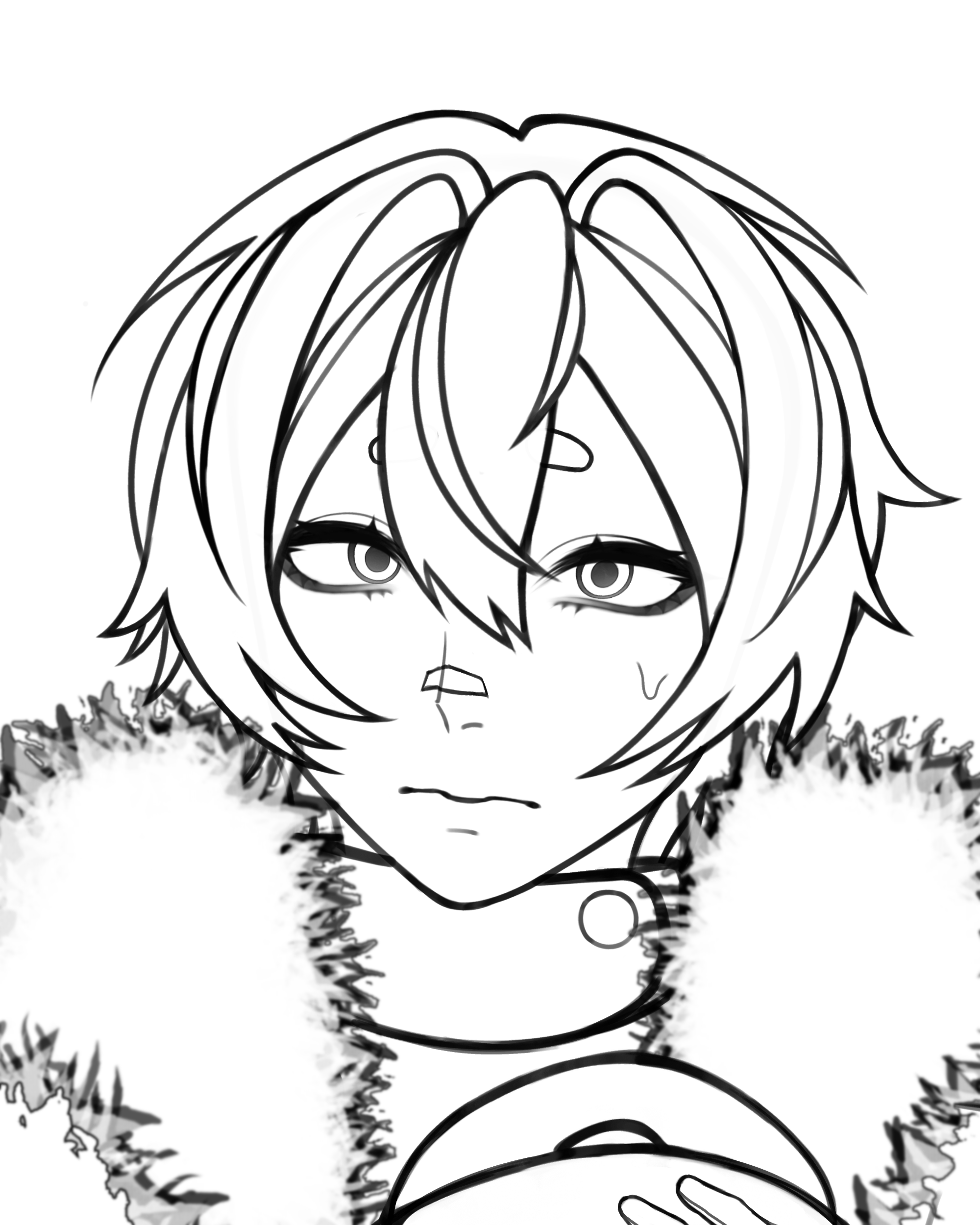 postman - lineart - ibisPaint