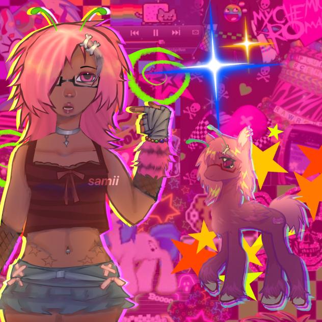 my inner demon drew this one - ibisPaint