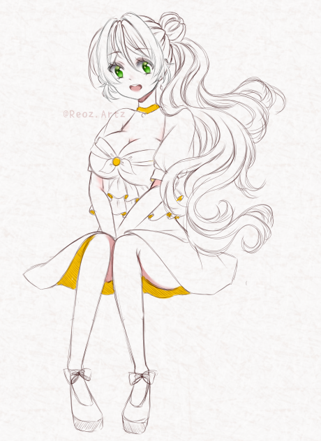 Orange Oc Doodle - ibisPaint