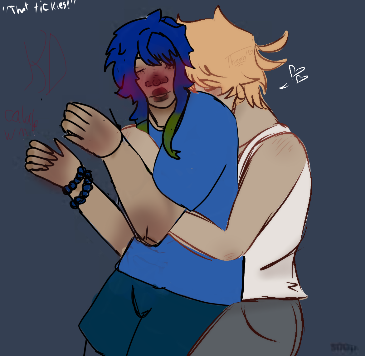 Cuddle Collab - ibisPaint