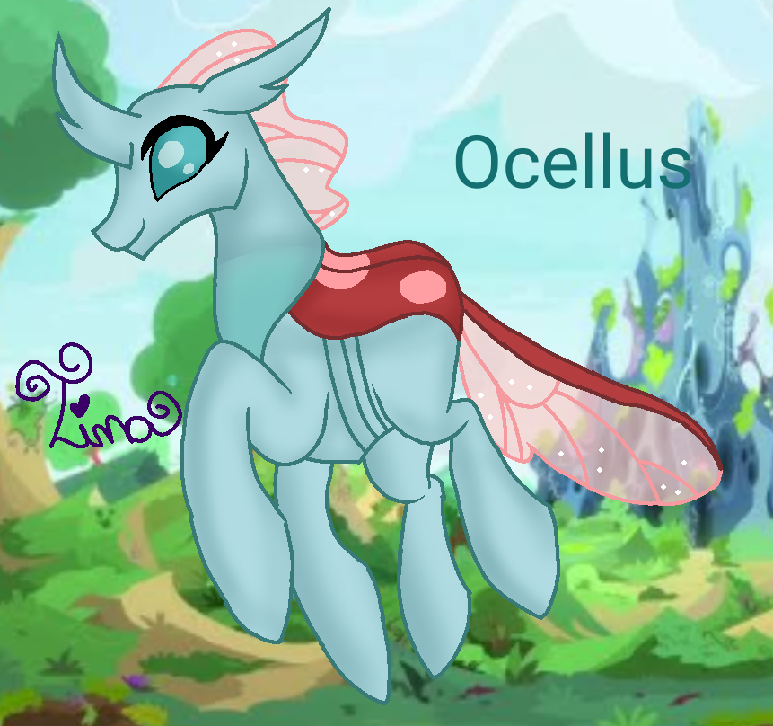 Personagem ocellus - ibisPaint