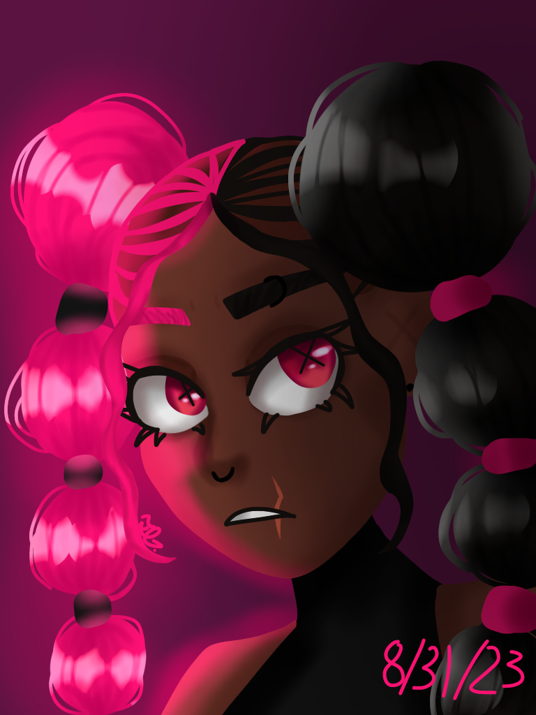 Pink + Black - ibisPaint
