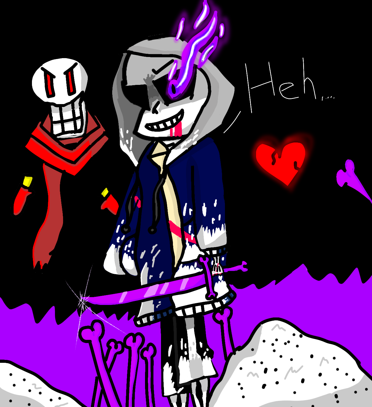 Last genocide murder sans phase2 - ibisPaint