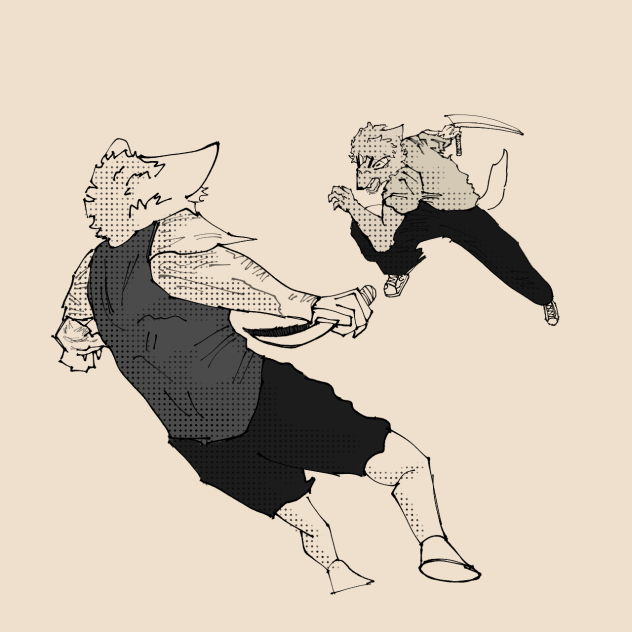 close fight - ibisPaint