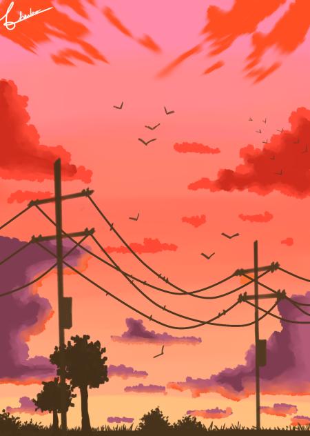 Sunset - ibisPaint