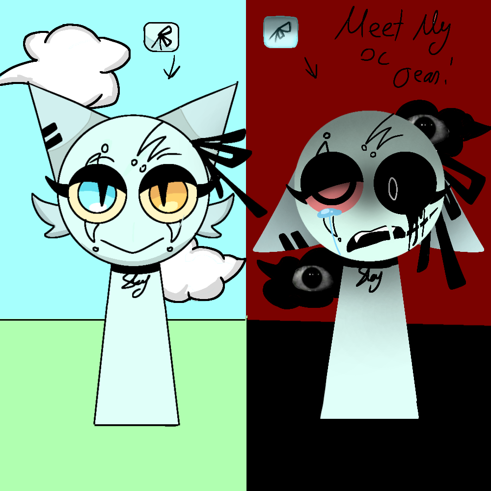 my SPRUNKI Oc Reworked Design - ibisPaint