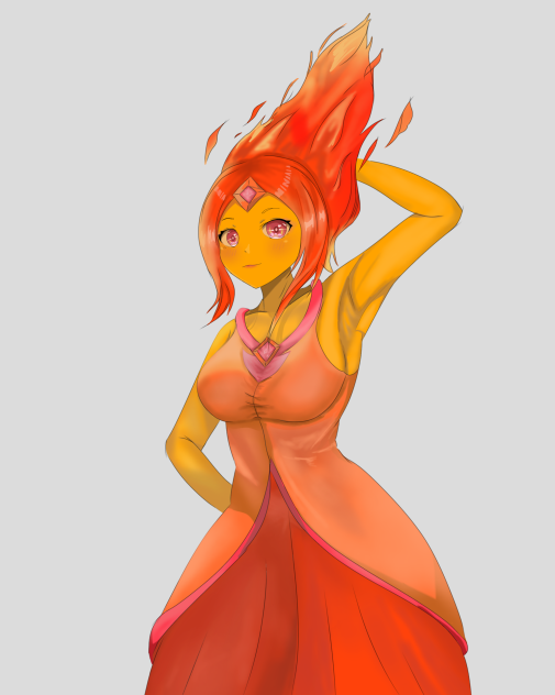 Princess flame 🔥🔥🔥 - ibisPaint
