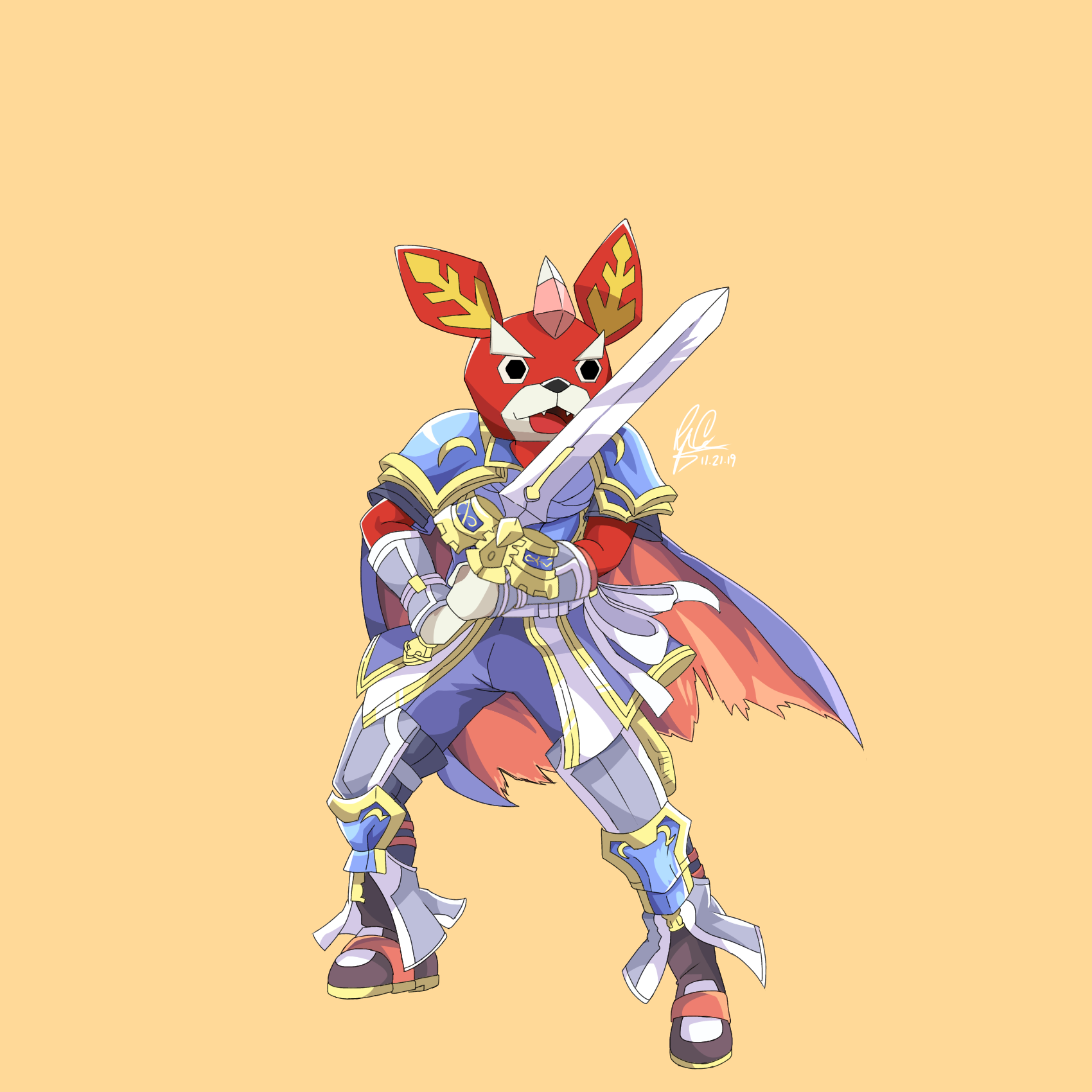 Swelterrier as Roy - ibisPaint