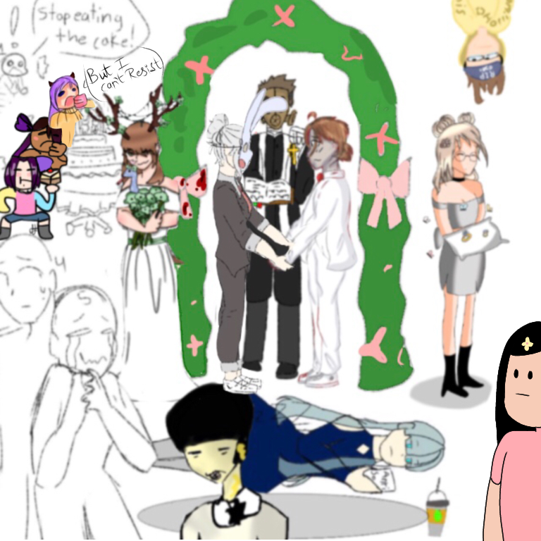 Wedding collab - ibisPaint