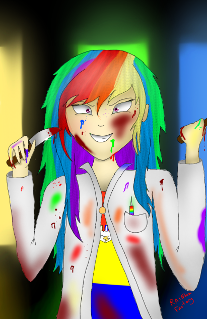 speedpaint rainbow factory - ibisPaint