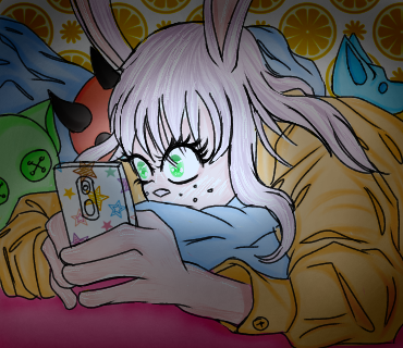 YouTube rabbit whole - ibisPaint