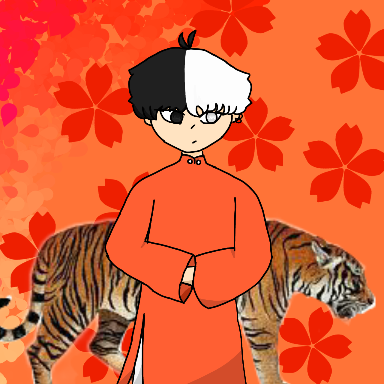 Vietnamese's Traditional Costume - ibisPaint