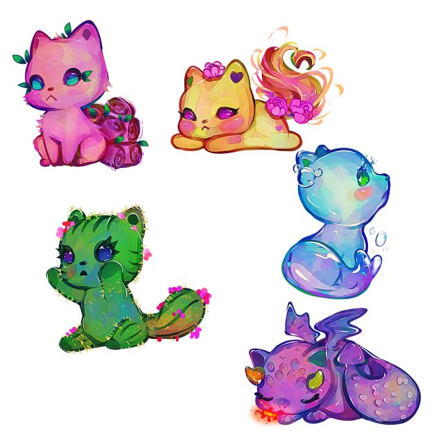 Cute Kittens - ibisPaint