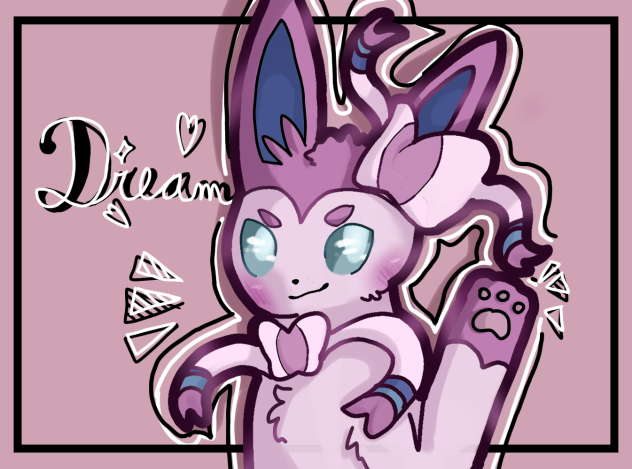 Dream the sylveon - ibisPaint