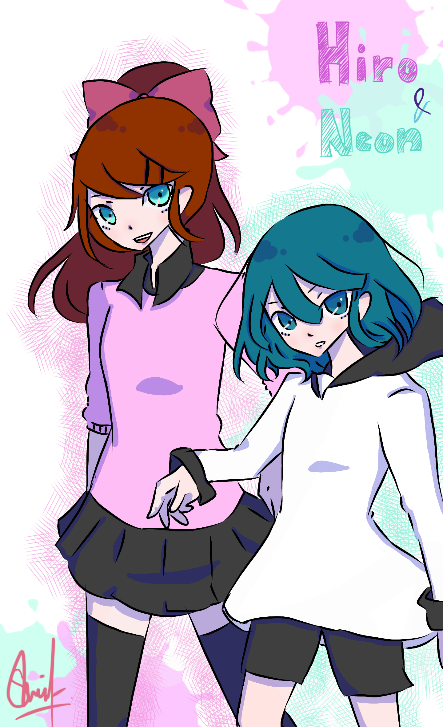 Hiro & Neon - ibisPaint