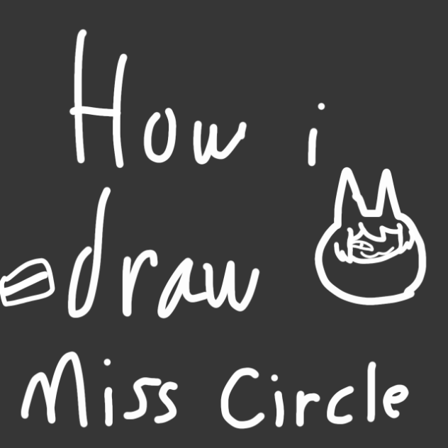 How i draw miss circle - ibisPaint