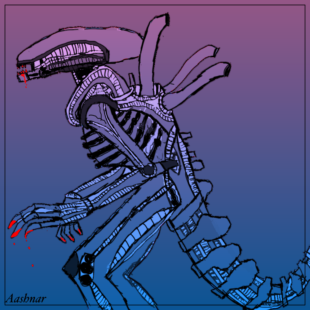 Xenomorph - ibisPaint